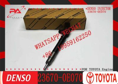 China Common Rail Diesel Fuel Injector 23670-0E070 for Toyota Hiace Hilux 2.5D 2KD-FTV 2GD for sale
