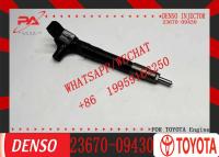 China Common Rail Injector 295700-0560 23670-0E020 23670-09430 for Toyota 2.4D 2GD-FTV REVO for sale