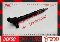 China Common Rail Injector 295700-0560 23670-0E020 for Toyota 2.4D 2GD-FTV REVO 4-Pack for sale