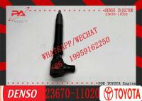 China Genuine New Common Rail Injector 295700-0560 23670-0E020 for Toyota 23670-11020 for sale