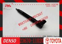 China Genuine New Common Rail Injector 295700-0560 23670-0E020 for Toyota 23670-11020 for sale