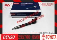 China Common Rail Injector 295700-0560 23670-0E020 for Toyota 2.4D 2GD-FTV REVO for sale