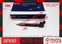 China Common Rail Injector 295700-0560 23670-0E020 for Toyota 2.4D 2GD-FTV REVO for sale