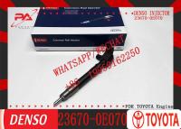 China Denso Common Rail Fuel Injector 23670-0E060 23670-09470 23670-0E070 for 1GD-FTV Engine for sale