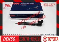China Common Rail Injector 295700-0560 23670-0E020 for Toyota 2.4D 2GD-FTV REVO 4Pcs Set for sale
