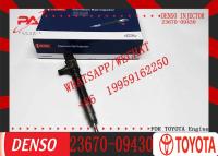 China Common Rail Injector 295700-0560 23670-0E020 for Toyota 2.4D 2GD-FTV REVO for sale