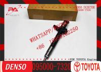 China Diesel Fuel Injector 095000-7320 23670-0R130 for Toyota Avensis 2AD-FTV Truck Engine Parts for sale