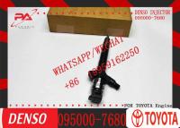 China Common Rail Injector 095000-7680 23670-0R180 Fuel Injector for Toyota DENSO 0950007680 for sale