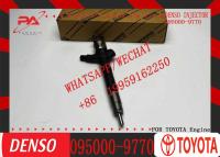 China DENSO 095000-9770 1VD-FTV Diesel Fuel Injector High Pressure 23670-59018 for Toyota for sale