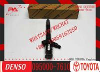 China Diesel Fuel Injector 095000-7610 23670-09260 for Toyota Avensis 2.2 D 2AD-FTV for sale