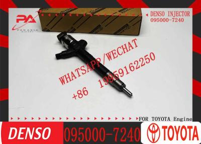 China DENSO 095000-7240 Common Rail Injector 2AD-FTV Diesel Fuel Nozzle for Toyota 23670-0R110 for sale