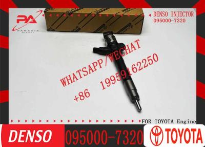 China Diesel Fuel Injector 095000-7320 23670-0R130 for Toyota Avensis 2AD-FTV Truck Engine Parts for sale
