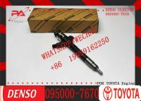 China 095000-7670 Diesel Fuel Injector Common Rail 23670-09280 for Toyota Auris 2.0 Denso for sale