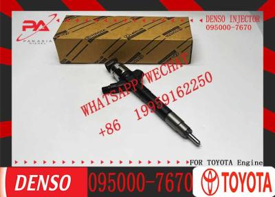 China 095000-7670 Diesel Fuel Injector Common Rail 23670-09280 for Toyota Auris 2.0 Denso for sale