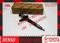 China Diesel Common Rail Fuel Injector 095000-6040 23670-0R020 for DENSO 4-Cylinder Engines for sale