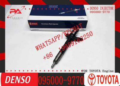 China DENSO 095000-9770 1VD-FTV Diesel Fuel Injector High Pressure 23670-59018 for Toyota for sale
