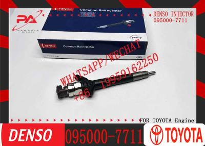 China Common Rail Fuel Injector 23670-59035 095000-7710 7711 for Toyota 1VD-FTV V8 D-4D for sale