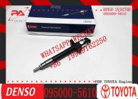 China ELIC Excavator Common Rail Fuel Injector 095000-5610 095000-6110 095000-6900 095000-7600 for sale