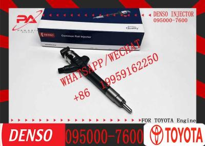 China 2AD-FTV Diesel Fuel Nozzle Injector 095000-7600 Common Rail Injector for Toyota 23670-0R160 for sale