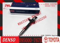 China Common Rail Injector 095000-7660 23670-0R190 for Toyota Auris 2.0 Denso Nozzle Assembly for sale