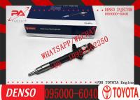 China Common Rail Injector 0950006040 095000 6040 Diesel Fuel Injector for Toyota Corolla 23670-0R020 for sale