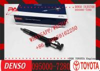 China 095000-7280 Common Rail Injector for DENSO 23670-0R070 2367009290 Fuel Injector 0950007280 for sale