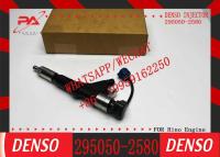China Diesel Common Rail Fuel Injector 295050-2580 23670-E0221 for HINO E13C 700 Engine for sale