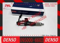 China Diesel Common Rail Injector 095000-6600 6601 6602 6603 23670-E0040 for HINO J08E 7.7L J08C 8.0L for sale