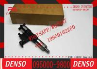 China Common Rail Diesel Fuel Injector 095000-9800 8-98219181-0 for Isuzu 4HK1 6HK1 Engine Nozzles for sale