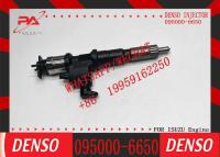 China Common Rail Diesel Fuel Injector Nozzle 095000-6650 8-98259287-0 for Hitachi 6UZ1 Excavator Engine for sale