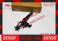 China ELIC Excavator Common Rail Fuel Injector 095000-5980 095000-5981 095000-6270 8-97603099-1 for sale