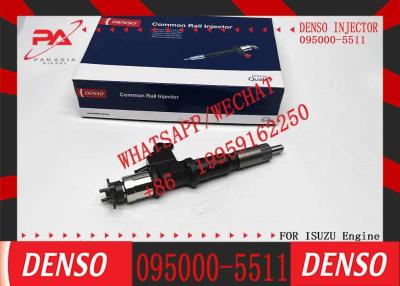 China ELIC Excavator Common Rail Fuel Injector 095000-5511 to 5516 8-97630415-1 for sale