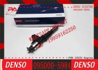 China Original Common Rail Fuel Injector 095000-5984 for Isuzu 6WF1 6UZ1 Engine 8-97603099-3 for sale