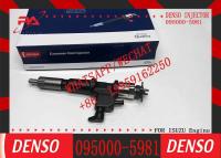 China ELIC Excavator Common Rail Fuel Injector 095000-5980 095000-5981 095000-6270 8-97603099-1 for sale