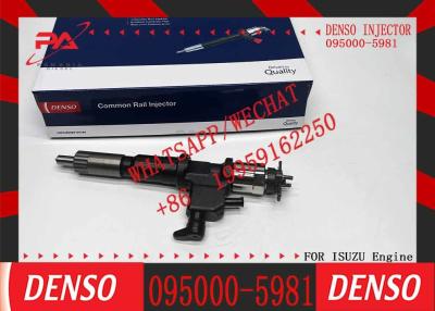 China ELIC Excavator Common Rail Fuel Injector 095000-5980 095000-5981 095000-6270 8-97603099-1 for sale
