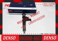 China Denso Diesel Fuel Injector 095000-6651 8-98030550-1 for Heavy Duty Engines for sale