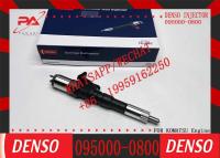 China New SA6D125E Engine Diesel Fuel Injector 095000-0800 095000-0801 for DENSO for sale