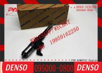 China Diesel Fuel Common Rail Injector 095000-1211 6156-11-3300 for Komatsu PC400-7 PC450-7 for sale