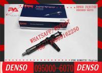 China Excavator Diesel Engine Fuel Injector 095000-6070 6251-11-3100 SAA6D125E PC400-8 PC450-8 for sale