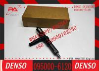 China Fuel Injector 095000-6120 6261-11-3200 for Komatsu Excavator WA500-6 PC600 PC650-8 PC800-8 6D140 for sale