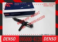 China Common Rail Injector 095000-6120 for Komatsu Engine 6261-11-3200 Denso 095000 6120 for sale
