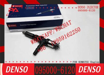 China Common Rail Injector 095000-6120 for Komatsu Engine 6261-11-3200 Denso 095000 6120 for sale