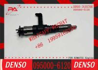 China Fuel Injector 095000-6120 6261-11-3200 6261-11-3100 for Komatsu Excavator WA500-6 PC600 PC650-8 PC800-8 6D140 for sale