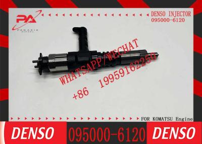 China Fuel Injector 095000-6120 6261-11-3200 6261-11-3100 for Komatsu Excavator WA500-6 PC600 PC650-8 PC800-8 6D140 for sale