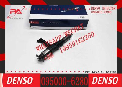 China Common Rail Fuel Injector 095000-6280 for Hino Truck Komatsu SAA6D170 WA900-3 730E HD785-7 for sale
