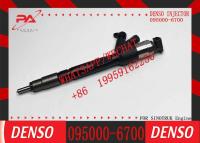 China Diesel Common Rail Fuel Injector 095000-6700 095000-6701 for HOWO VG1540080017A R61540 for sale