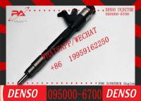 China Diesel Common Rail Fuel Injector 095000-6700 095000-6701 for HOWO VG1540080017A R61540 for sale