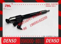 China Common Rail Fuel Injector 098000-8011 VG1246080051 for DENSO 100% Quality Assured for sale