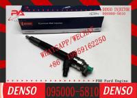 China ELIC Excavator Common Rail Fuel Injector 095000-5800 6C1Q-9K546-AC for Denso Engine for sale