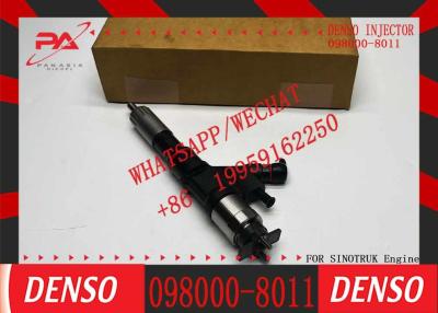 China Common Rail Diesel Fuel Injector 095000-8910 VG1246080106 098000-8011 for SINOTRUK HOWO for sale